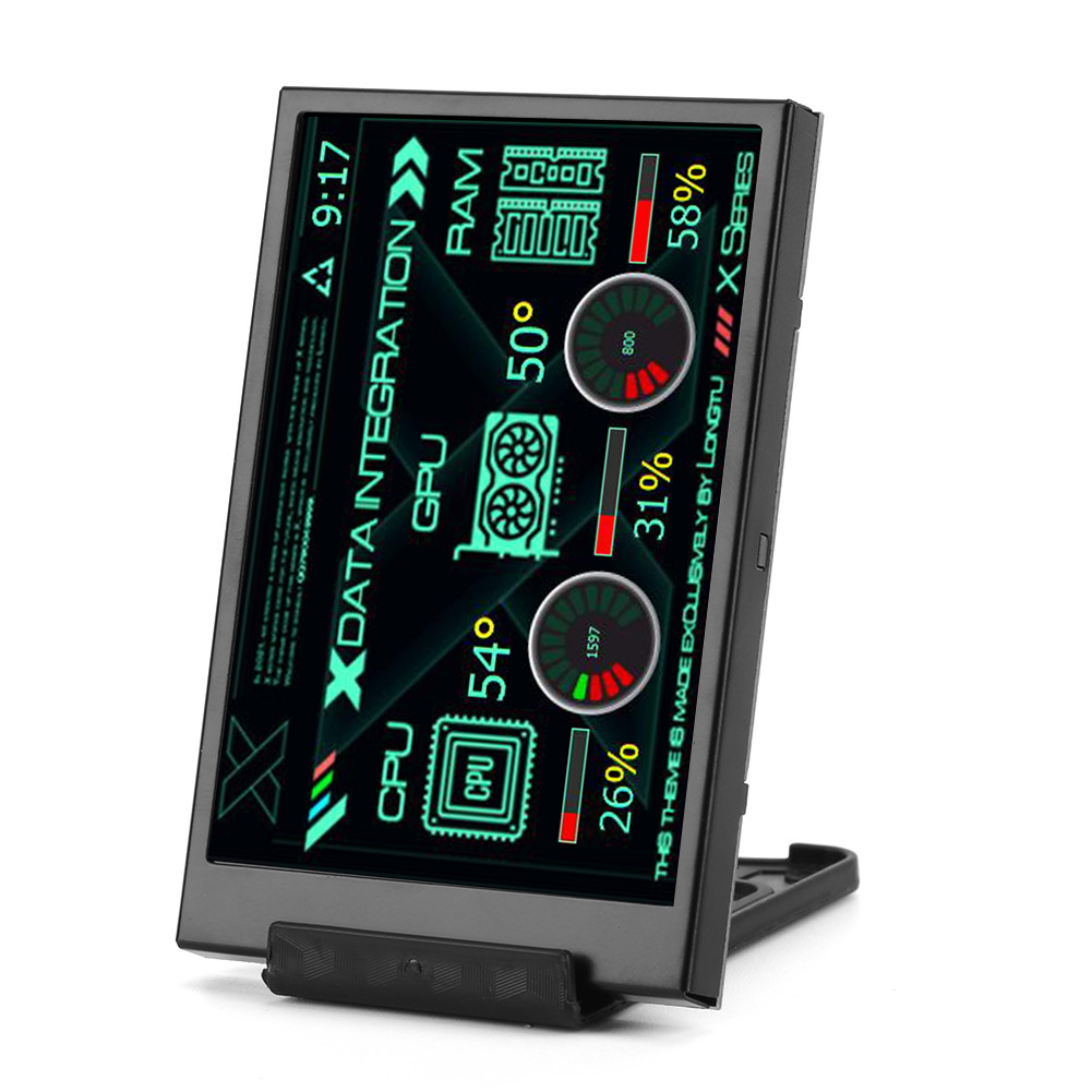3.5inch IPS LCD Screen AIDA64 Dual Type-C for PC Computers/mini ITX ...