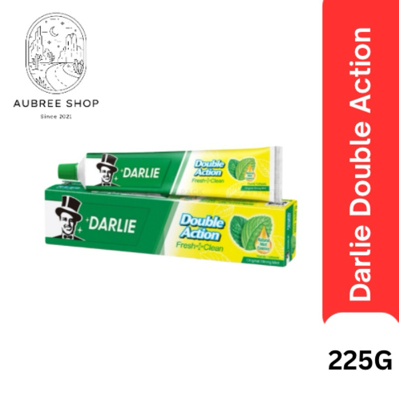 DARLIE DOUBLE ACTION ORIGINAL STRONG MINT TOOTHPASTE 225G | Shopee Malaysia