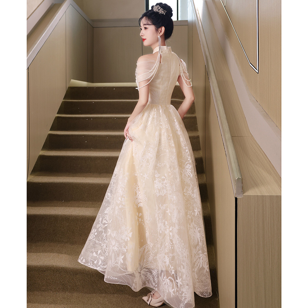 Rok gaun malam wanita 2024 gaya baru hari jadi mewah mewah mewah mewah ...