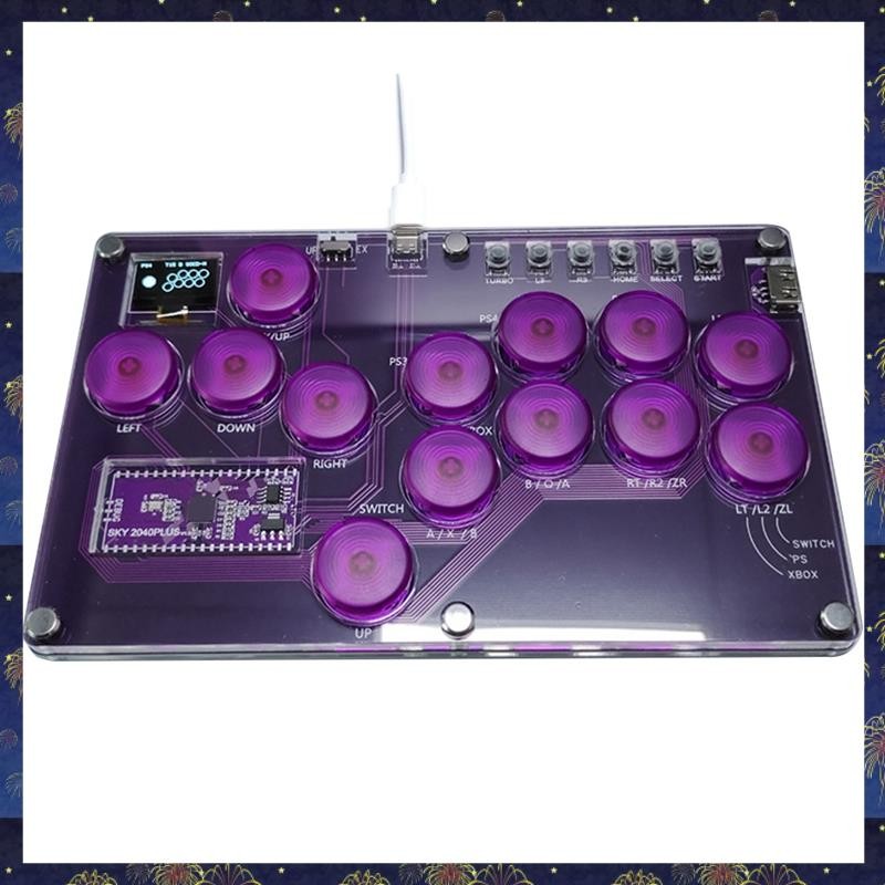 (F H L Z)13Key Joystick Hitbox Keyboard Arcade Stick Controller For PS4 ...
