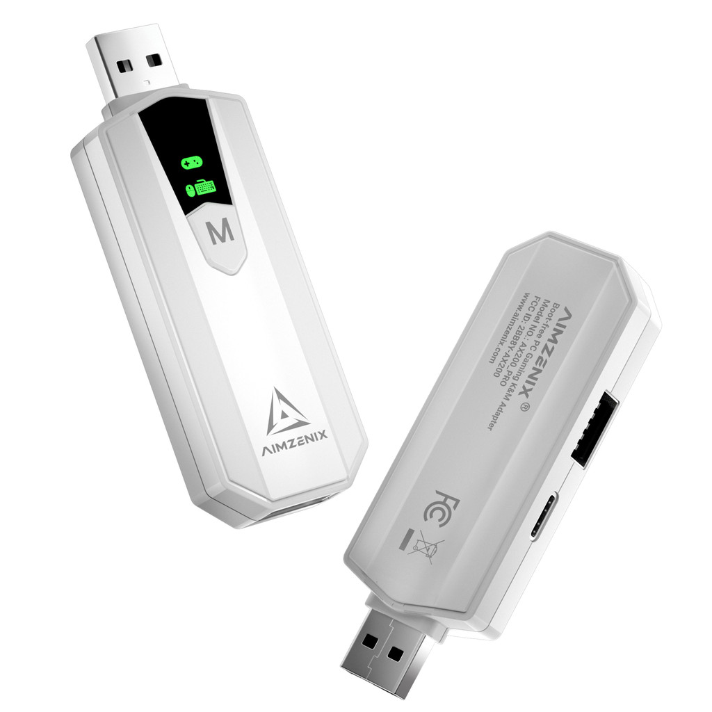 AIMZENIX AX200PRO Keyboard Mouse Adapter High Performance Converter