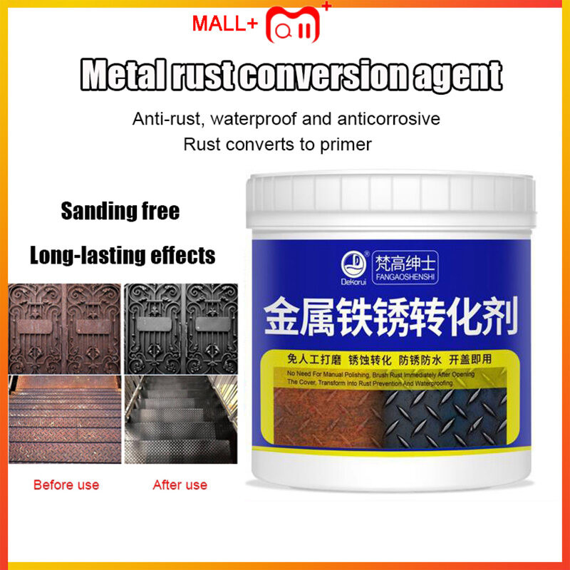 Metal anti rust primer anti-corrosion and rust removal turn rust into ...