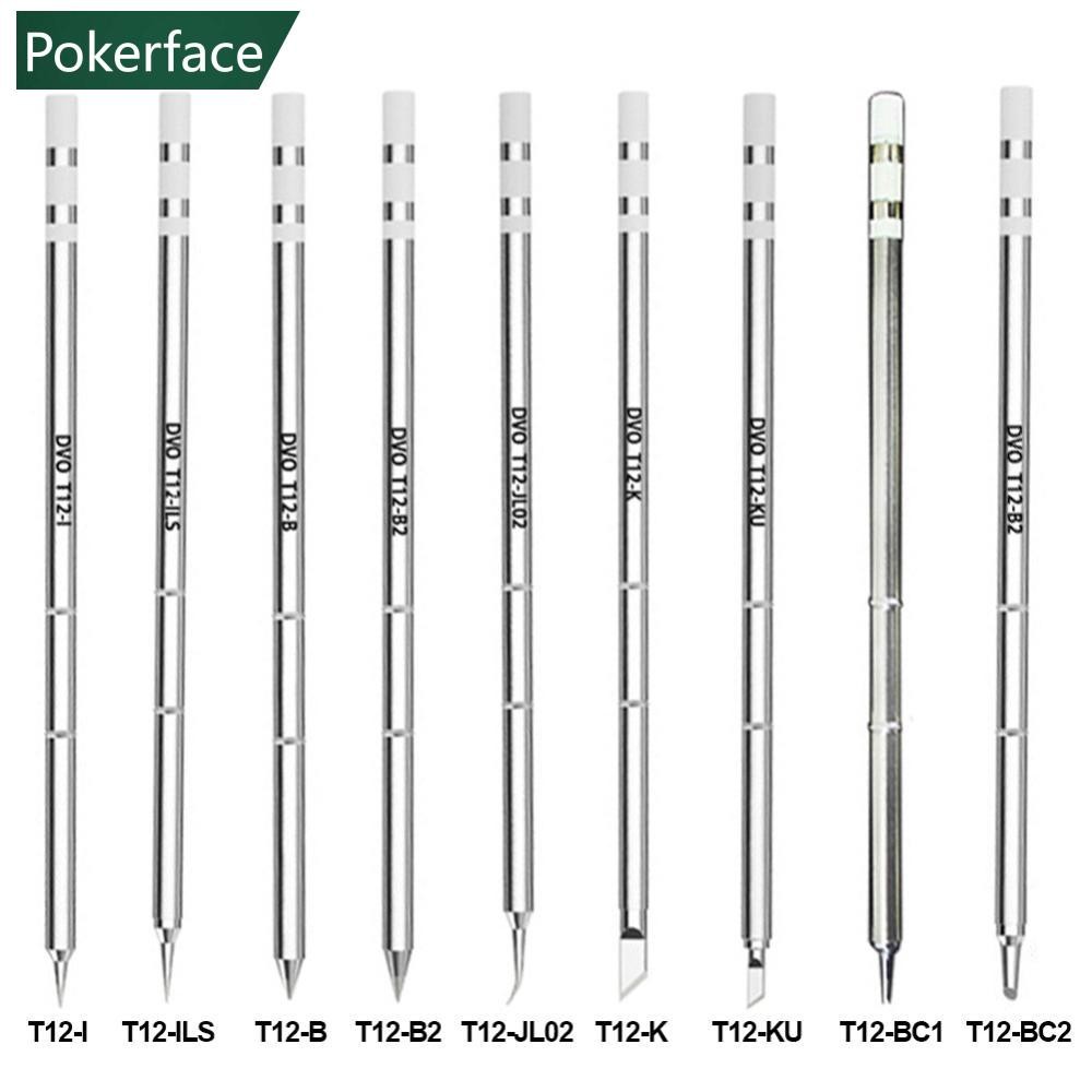 POKERFACE T12 Soldering Solder Iron Tips T12-K KU Series Iron Tip for ...