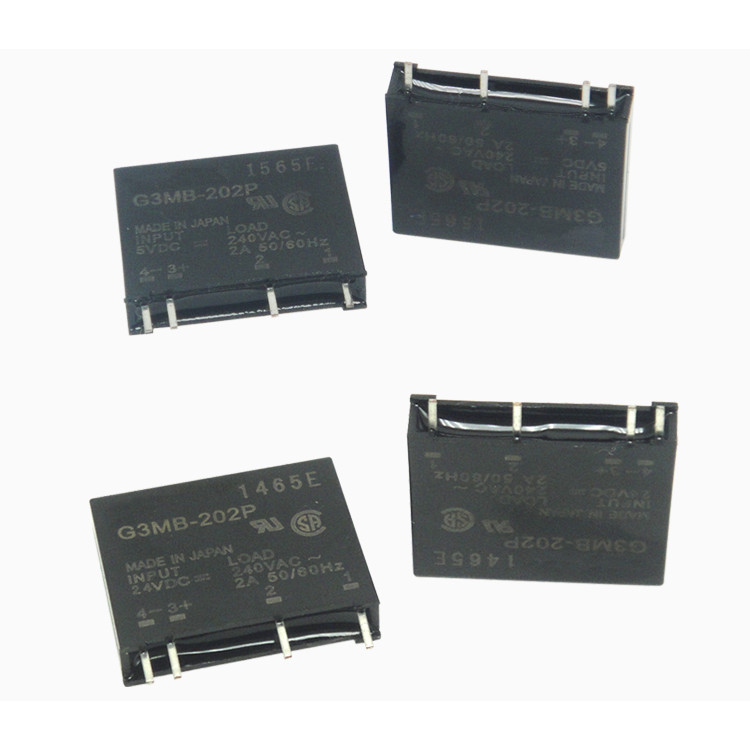 4-pin small solid-state relay H3MB G3MB-202P DC5V 12 24V 2A DC control ...