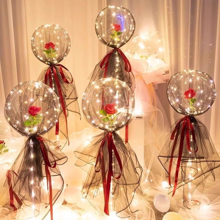 Influencer Rose Balloon Mid-Autumn Festival National Day Proposal ...