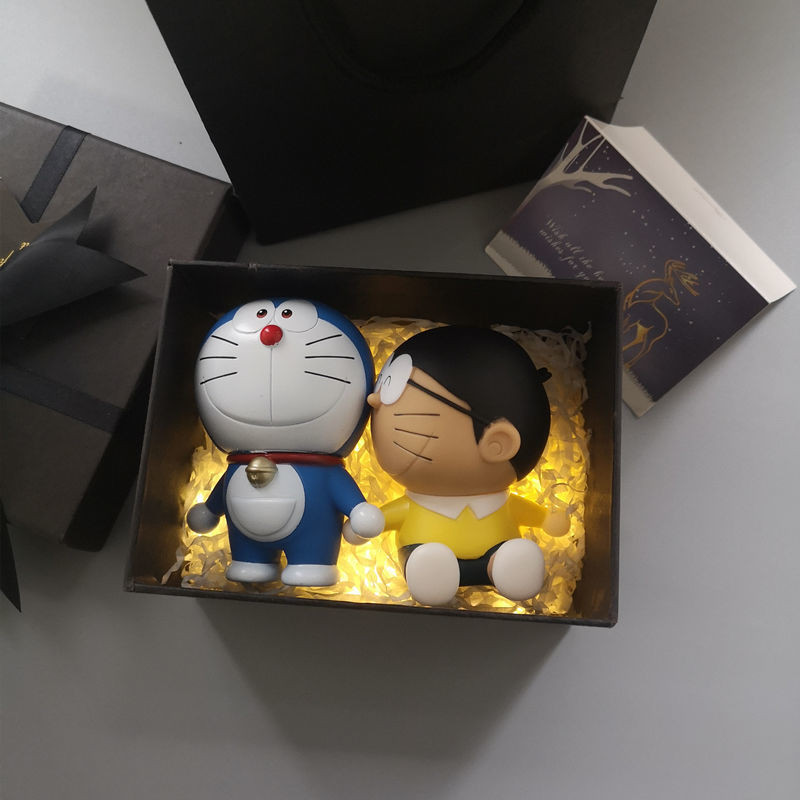 Birthday Gift Robot Doll Doraemon Figure Blue Fat Tinkerbell Male ...
