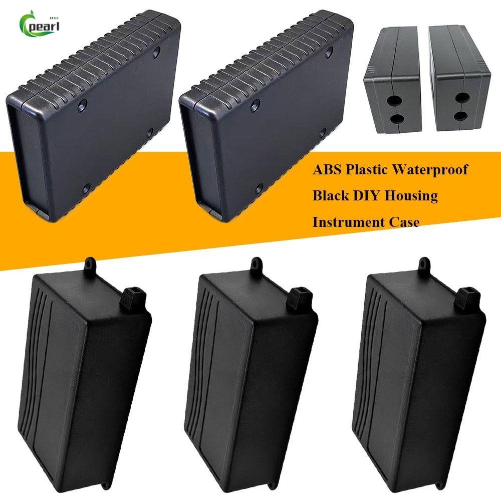 PEARL DIY Housing Instrument Electronic Project Box, PCB Black Electric ...