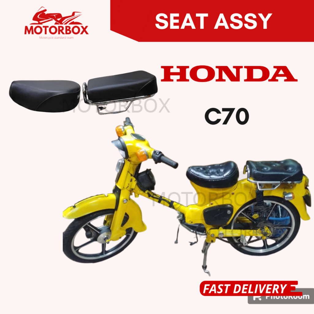 HONDA C70 DOUBLE SEAT ASSY CUSHION TEMPAT DUDUK KUSYEN - C70Z STANDARD ...