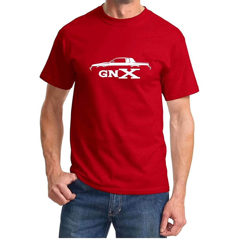 1987 Buick Gnx Grand National Outline 100% Cotton Sportswear Oversize ...