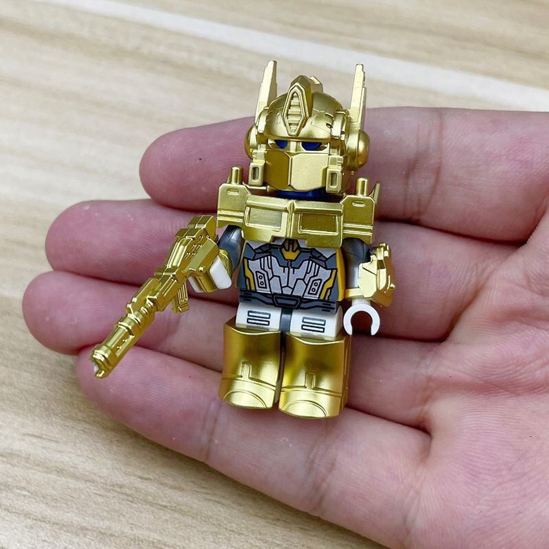 Transformers Optimus Prime Gold-Plated Version Mystery Bag Luminous ...