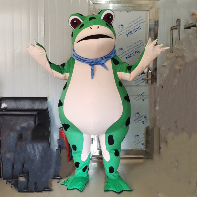 Frog Costume Inflatable Walking Headgear Fortune Toad Costume Doll | Shopee Malaysia