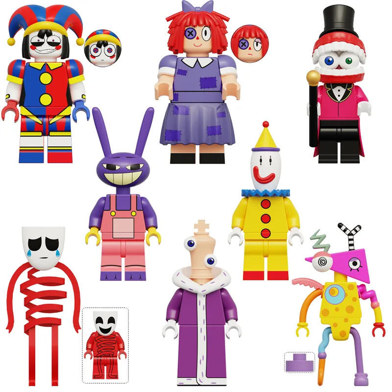 The Amazing Digital Circus Action Figure Zooble Kaufmo Gangle Kinger ...