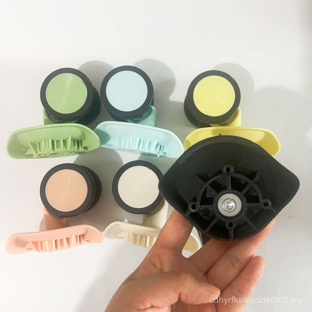 Aksesori Roda Bagasi Sarung Troli Roda Pusing Senyap Beg Perjalanan ...