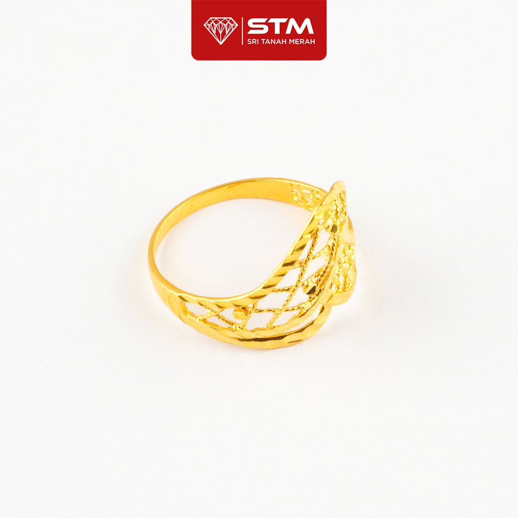 STM Preloved Cincin Fesyen 916 (22k Gold) 99.9% LIKE NEW | Shopee Malaysia