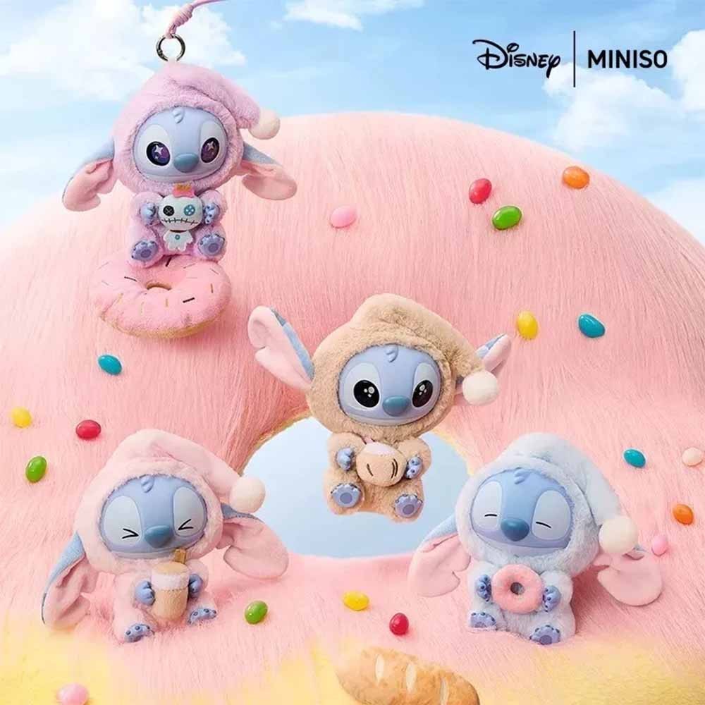 Stitch Miniso Eat Something Before Sleep Series Blind Box Toy | Shopee ...