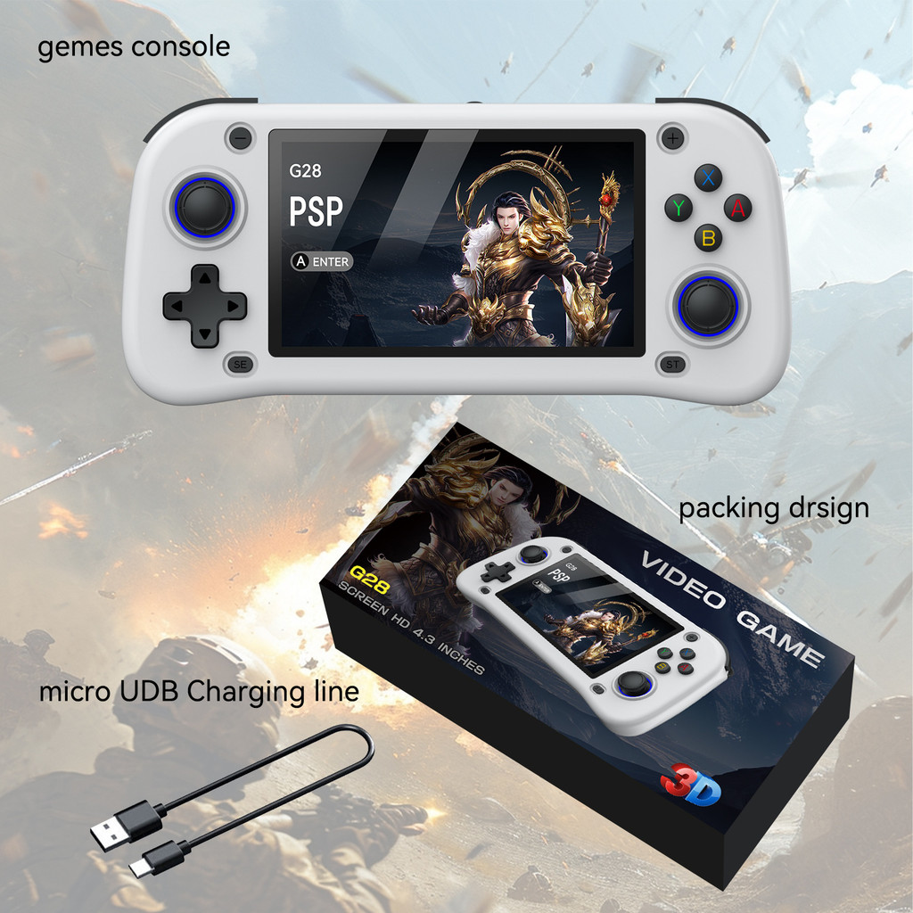 [2025] Konsol Permainan G28 Mudah Alih Eksklusif Sistem Dwi PSP I ...