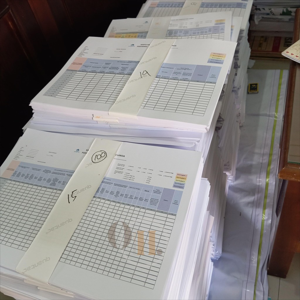 ILP Sheet, ILP Posyandu, ILP Posyandu Paper, ILP Forming | Shopee Malaysia