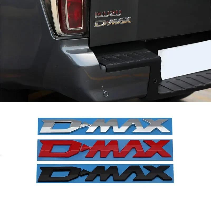 DMAX letter badge car stickers for ISUZU D-MAX MU-X JIM front hood logo ...