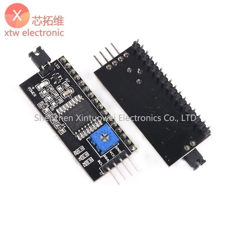 IIC/I2C/ Interface LCD1602 Transfer Board Function Library LCD2004 Transfer Version PCF8574 ...
