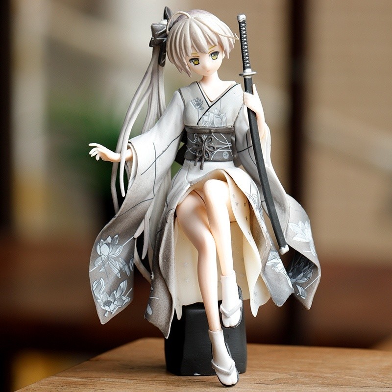Buku Daim Anime Figure Yuansora Kurumi Merchandise Kimono Kasugano Sora ...