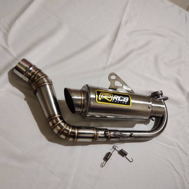 Rcb exhaust for beat motorbikes.Mio.Vario.Scoopy. Nmax etc.... | Shopee ...