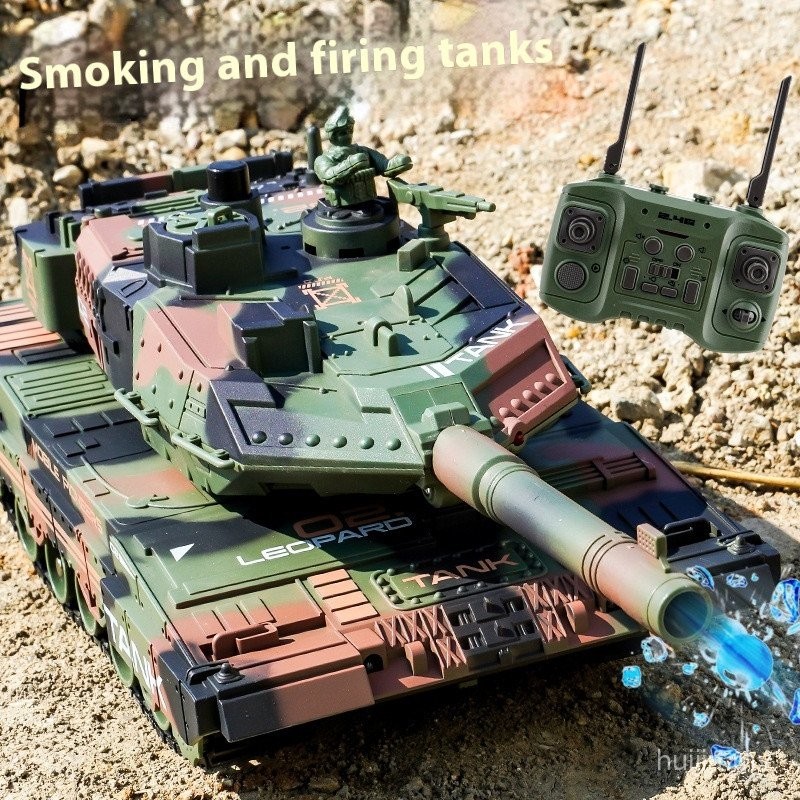 RC Tank Crystal Bullet Versus Chariot Tracked Spray RC Car | Shopee ...