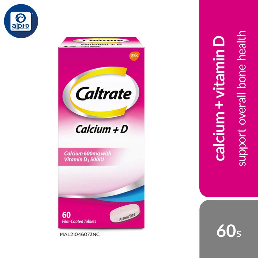 Caltrate Calcium + D 60s | Support Overall Bone Health | Shopee Malaysia