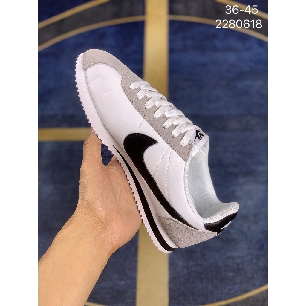 Forrest Gump retro sneakers Nike classic Cortez kasut kulit xtqc PT49 ...
