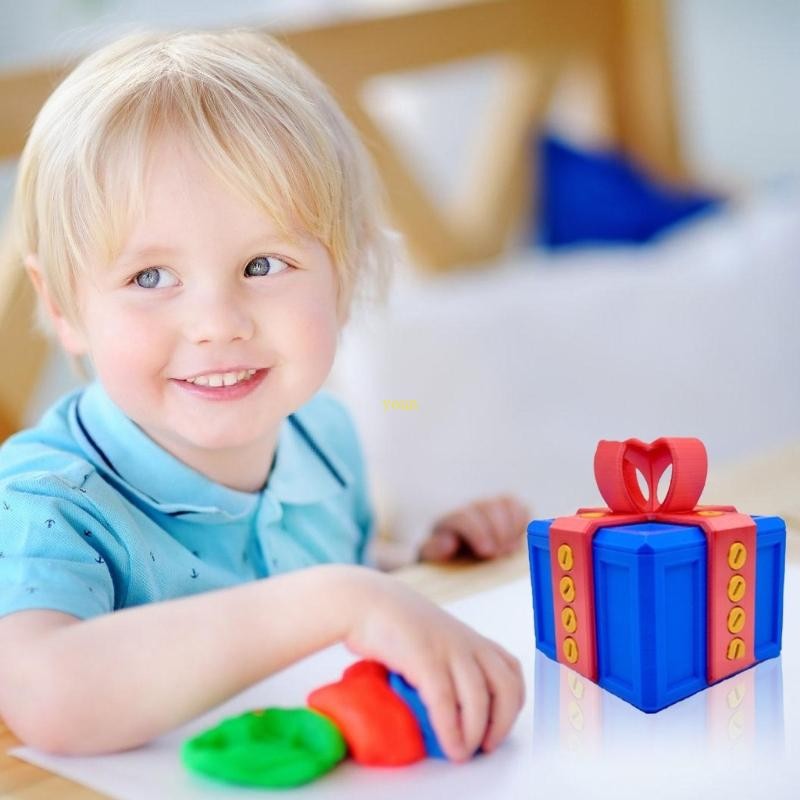 youn Prank Box 3D Printed Screw Puzzle Novelty Money Holder Black ...