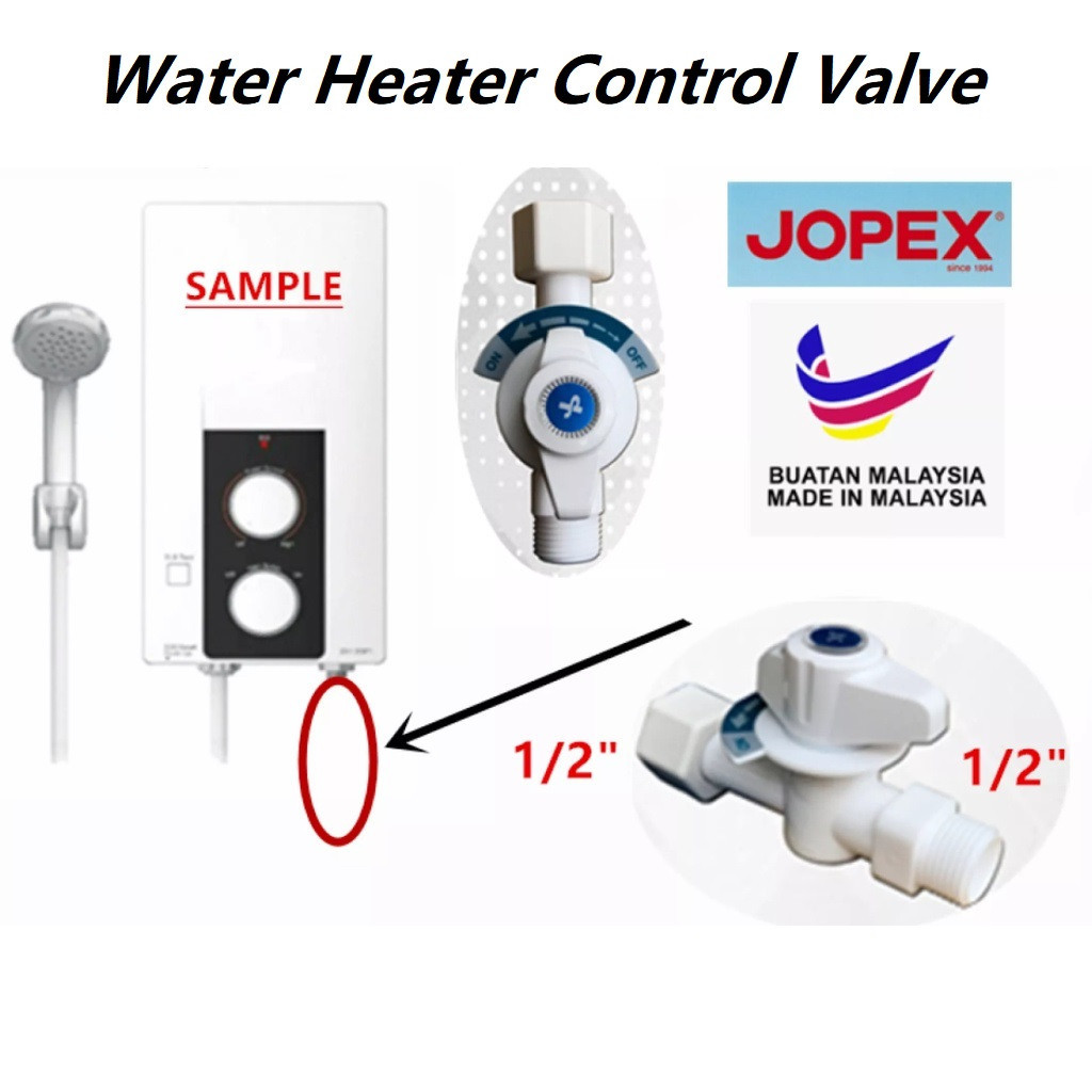 Original JOPEX Water Heater Valve Water Heater Shower Control Valve ...