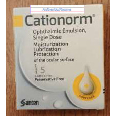 Cationorm Ophthalmic Emulsion Eye Drops 0.4ml x 5vials (no box ...