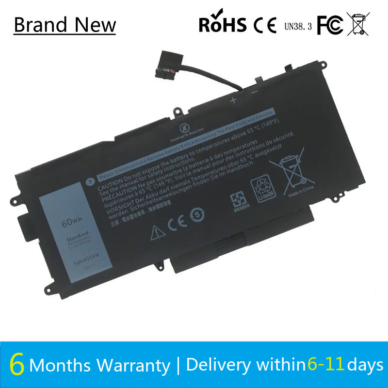 K5XWW new Laptop Battery for DELL Latitude 5289 7389 7390 2-in-1 Series ...