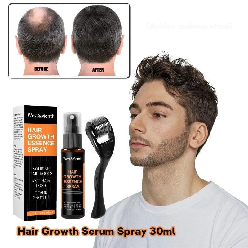 Hair Growth Serum Spray 30ml Polygonum multiflorum Fast Hair Growth ...