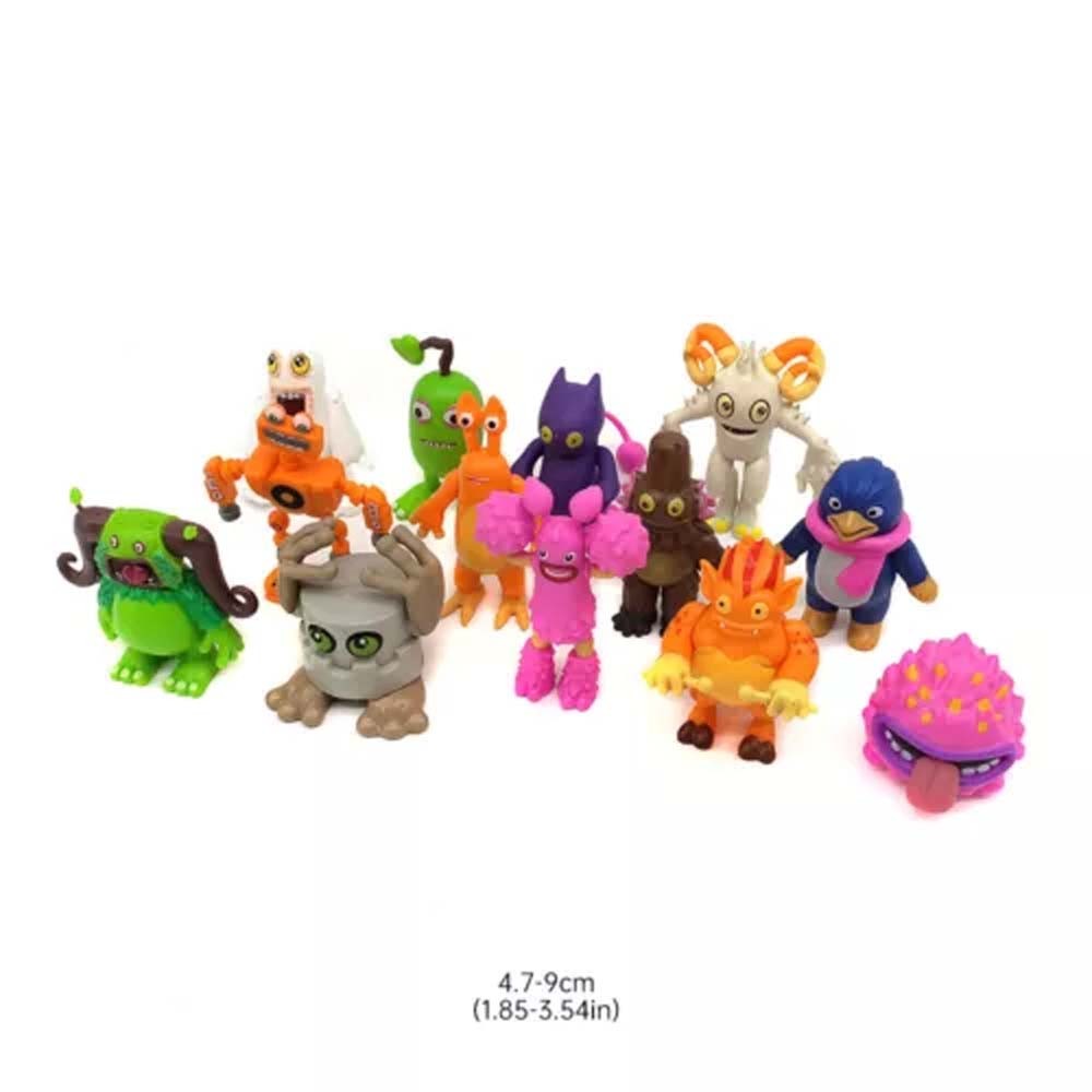 13Pcs Game My Singing Monsters Action Figures Wubbox Robot Maw Ghazt ...