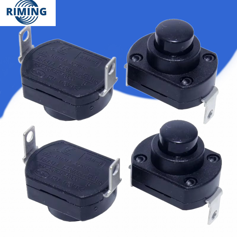 High-current Push Button Switch Kan-9 10A 16A 250VAC 125VAC Self ...