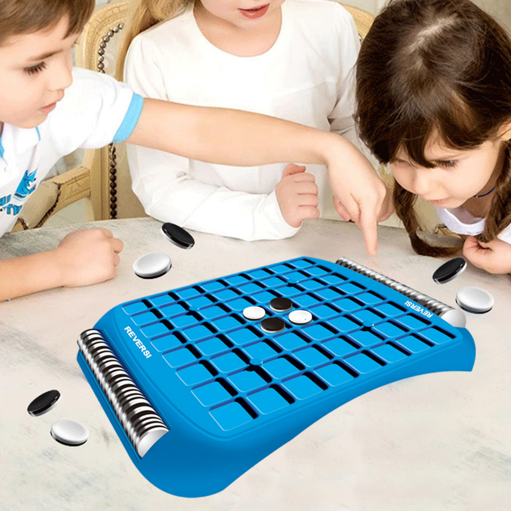 {Bakilili} Educational Reversi Chess Reversible Pieces Toy Reversi ...