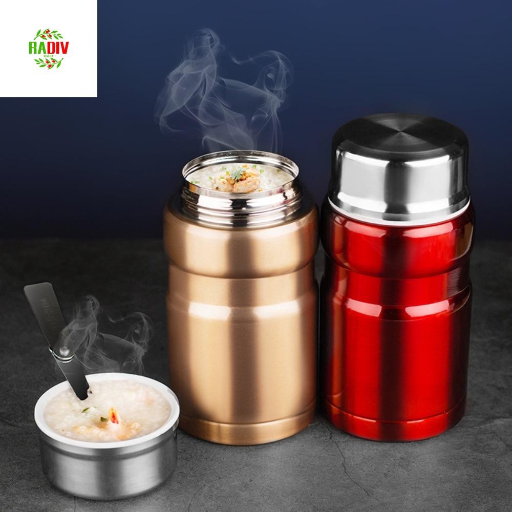 RADIV Braised Flask, Stainless Steel Portable Warming Cup, Creative ...