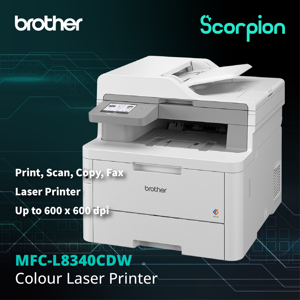 Brother MFC-L8340CDW Color Laser All-in-One Printer | Shopee Malaysia