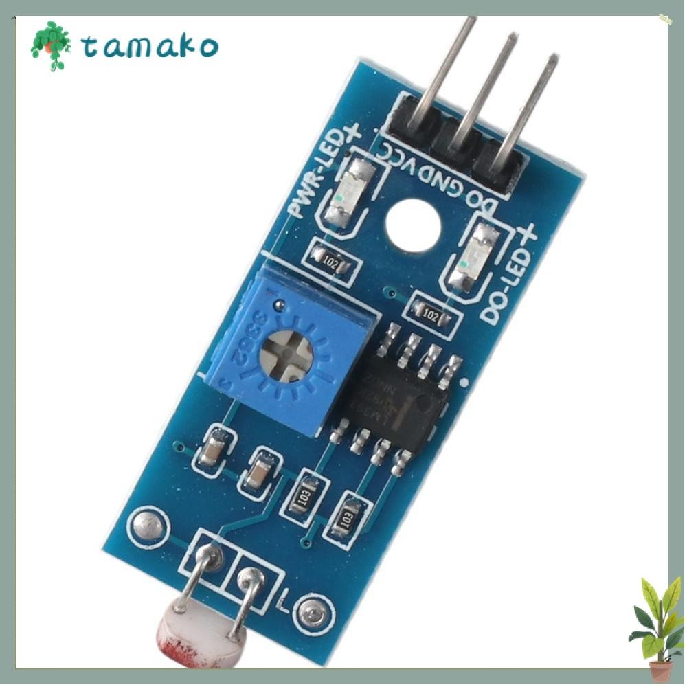 Tamako 10pcs Ldr Photosensitive Sensor Module Digital Light Detection Resistor Sensor Module