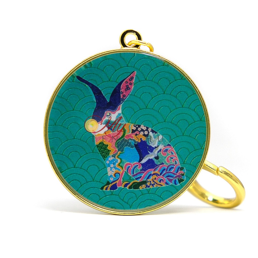 Feng Shui Rabbit Good Rapport Amulet For Beneficial Networking | Shopee ...