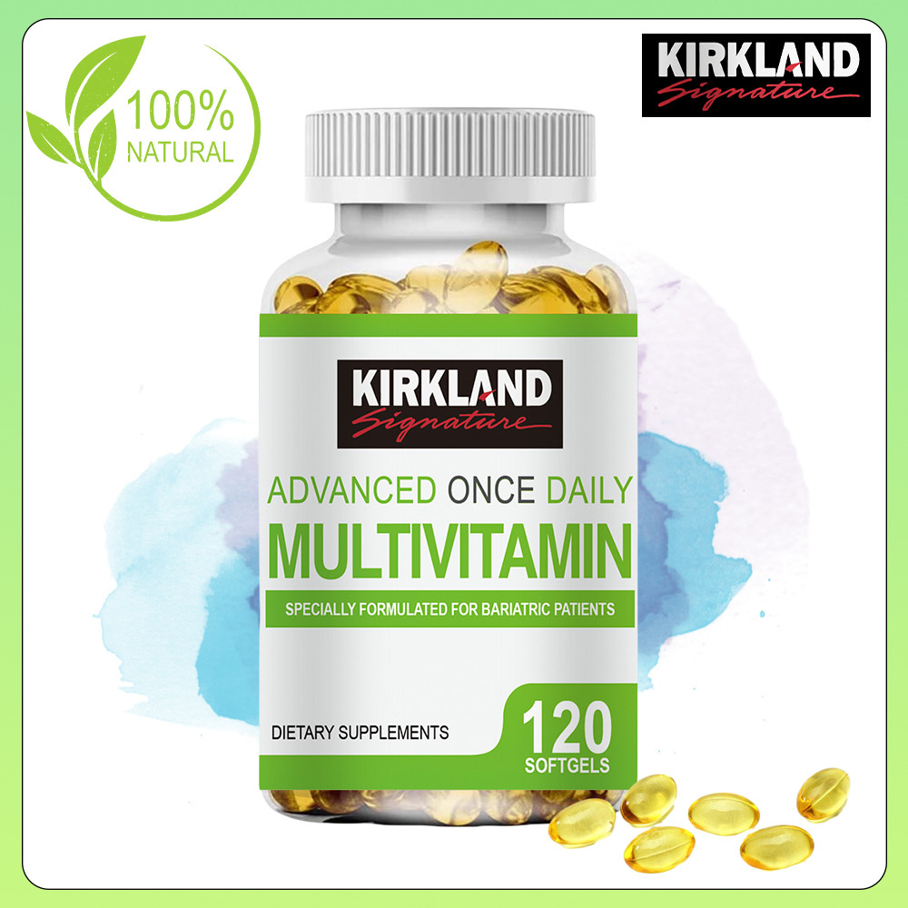 KIRKLAND Advanced Once Daily Bariatric Multivitamin Capsules - a highly ...