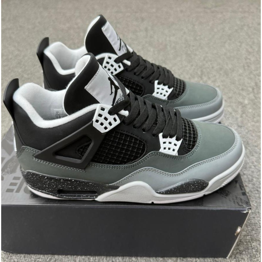 Air Jordan 4 Retro "Pear Pack" 2024 Fear Limited Black and White ...