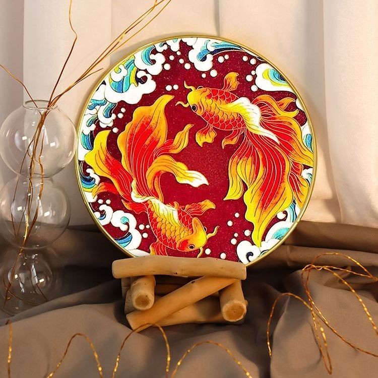 Cloisonne Filigree Enamel Painting diy Golden Silk Beginner Non-Left ...