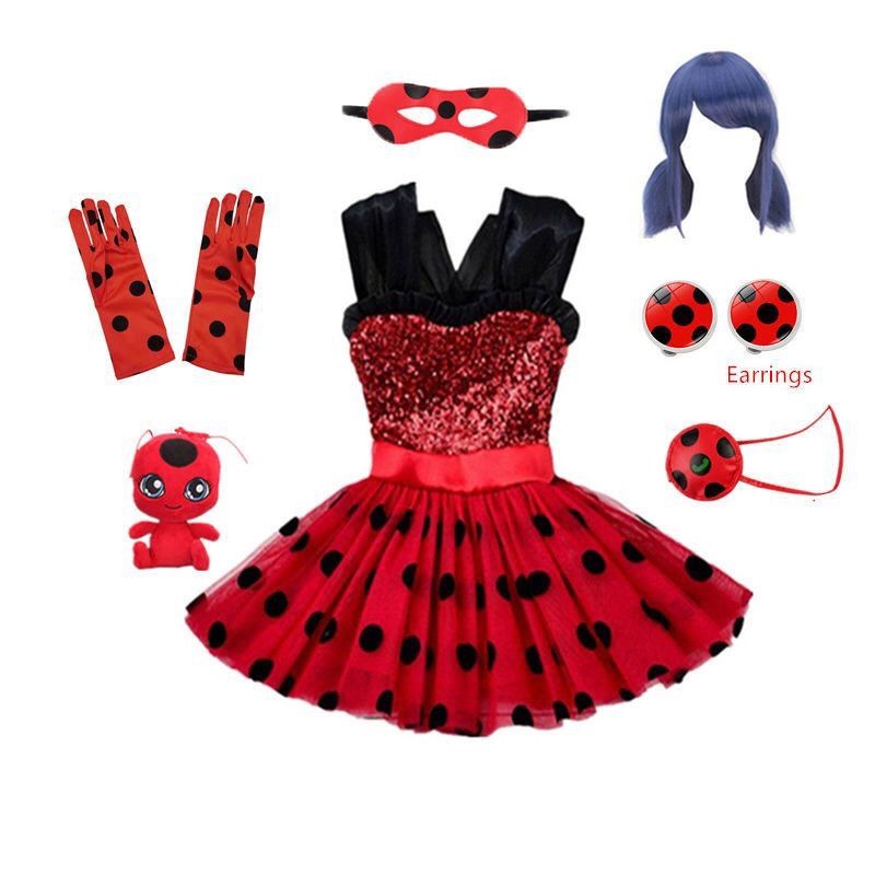 Miraculous Ladybug Ladybug Reddy Dress Birthday Halloween LaMiraculous ...