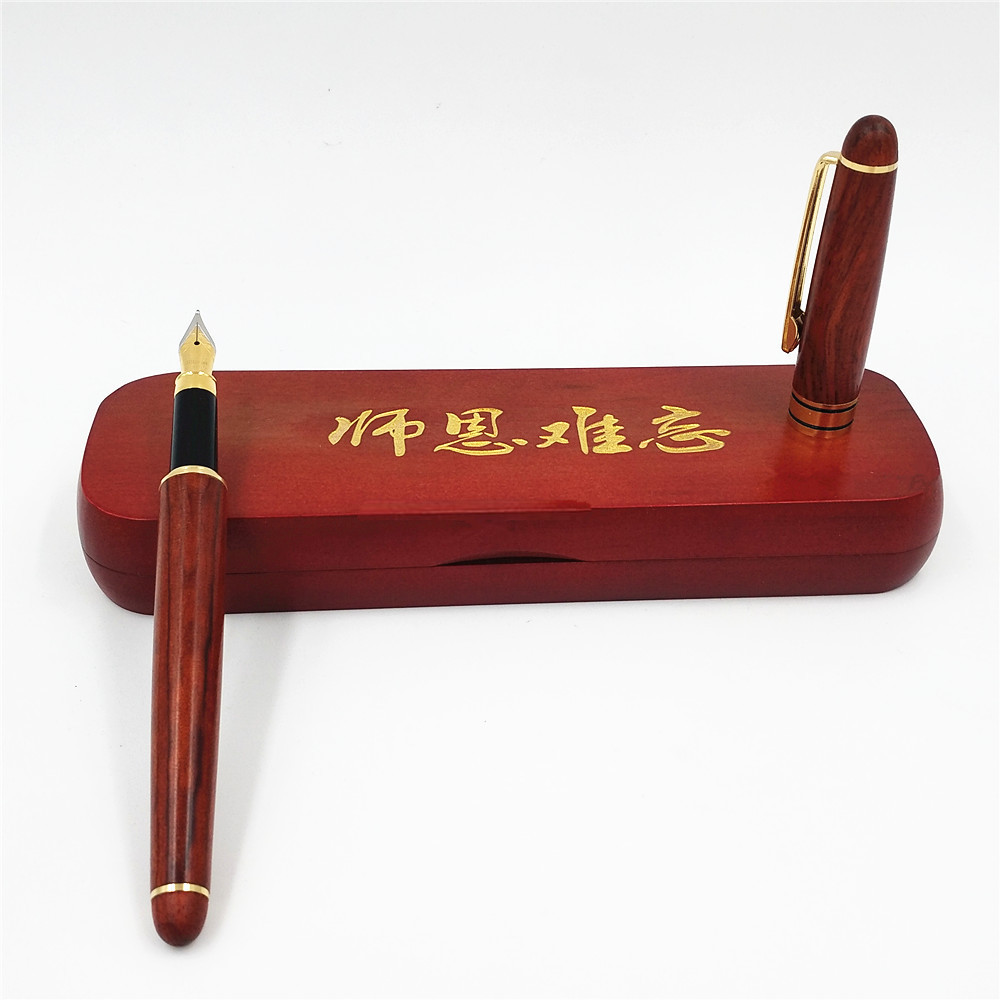 Rosewood Fountain Pen Set University Campus Culture Gift Company ...