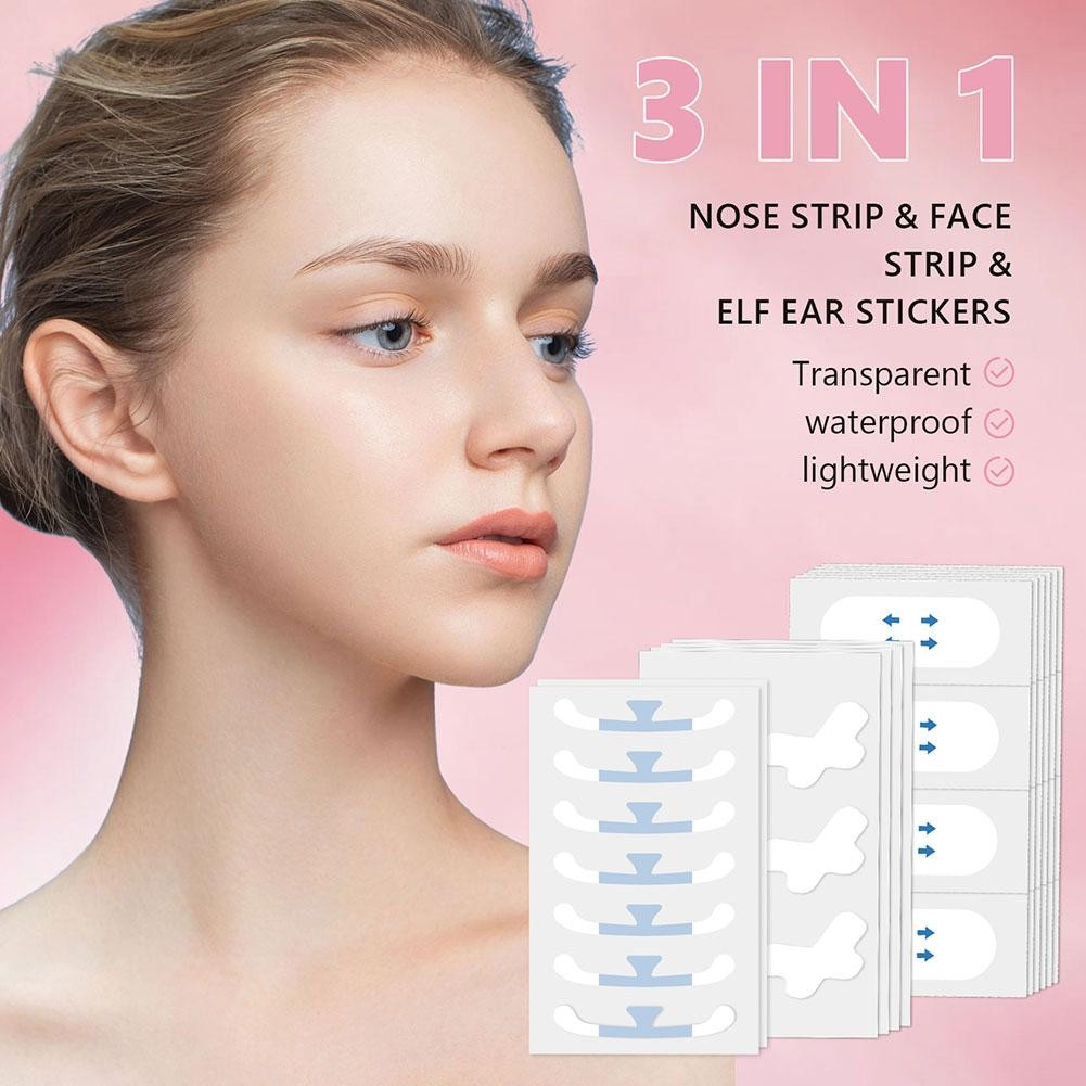 SOUG 62 PCS Cosplay Special Nose Strips Nose Wings Nose Nose Stickers ...