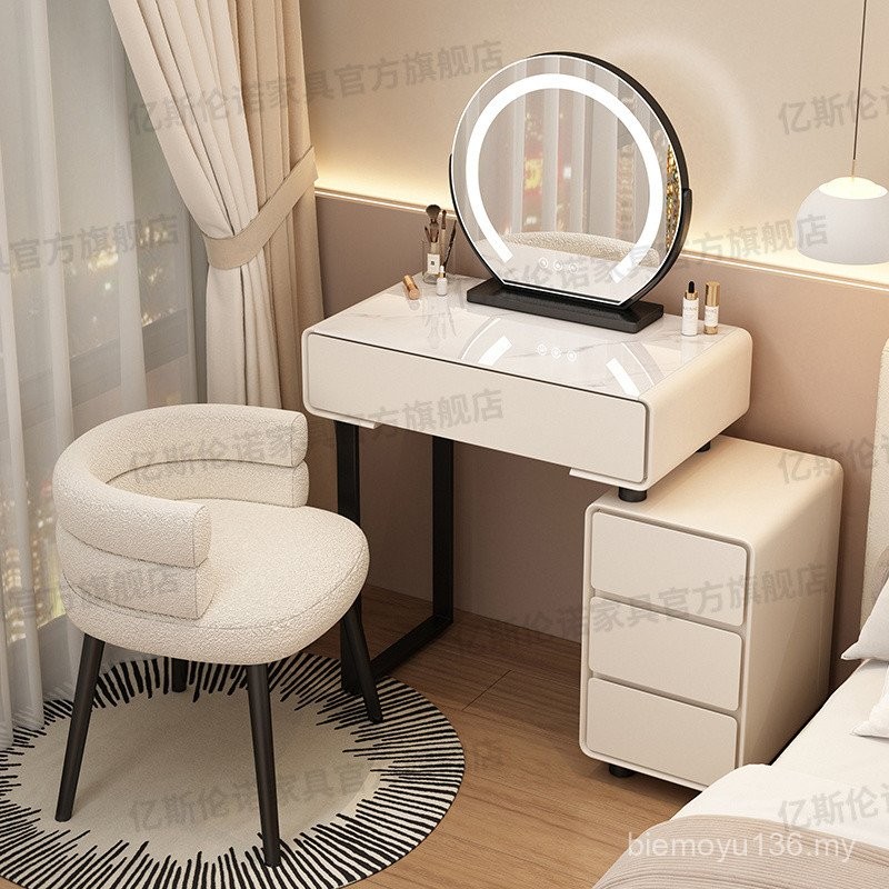 2024 New Style Modern Simple Dressing Table Cream Style Dressing Table ...