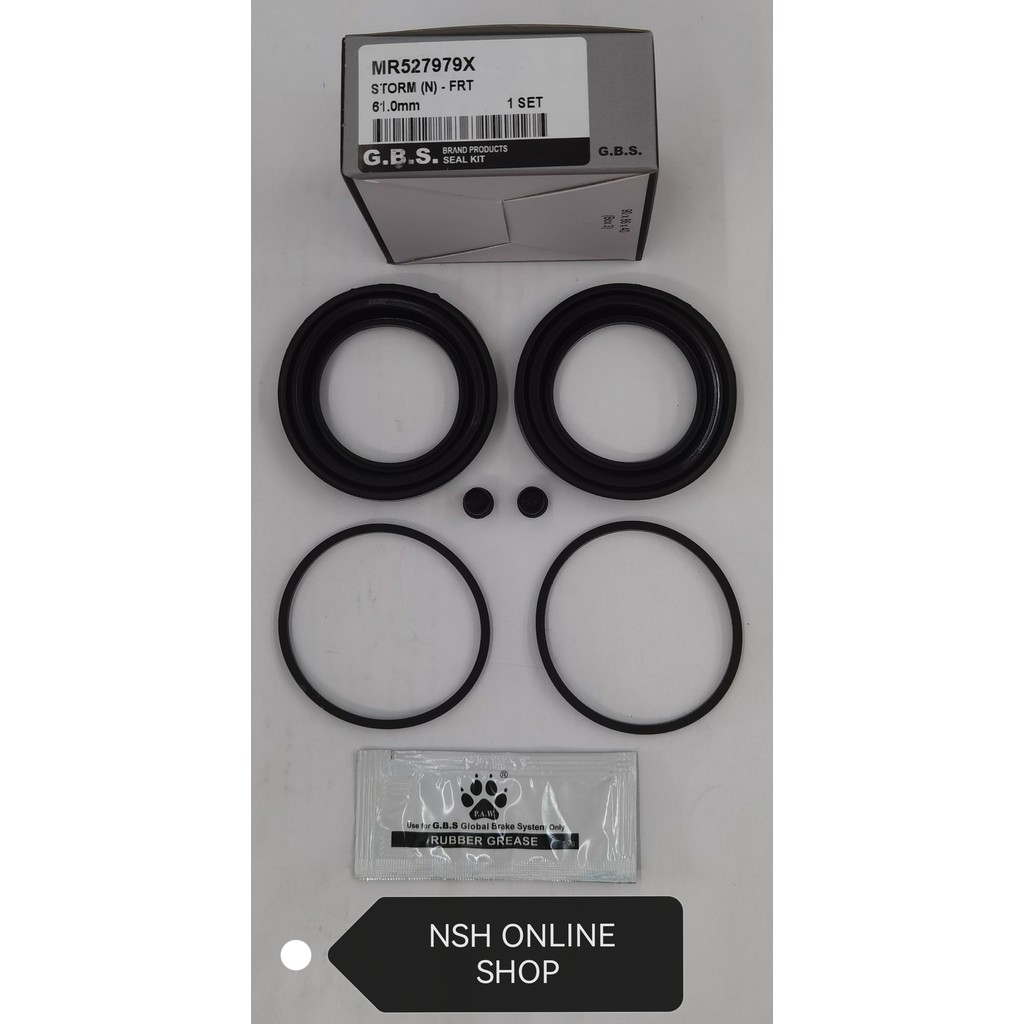 Front Disc Brake Caliper Repair Kit for Mitsubishi Storm L200 Triton ...