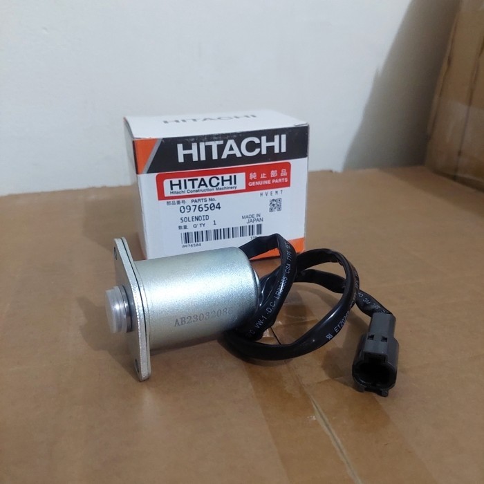 Solenoid Lock 0976504 Hitachi Zx200 Zx210 Zx210-5G Zaxis Solenoid Valve ...