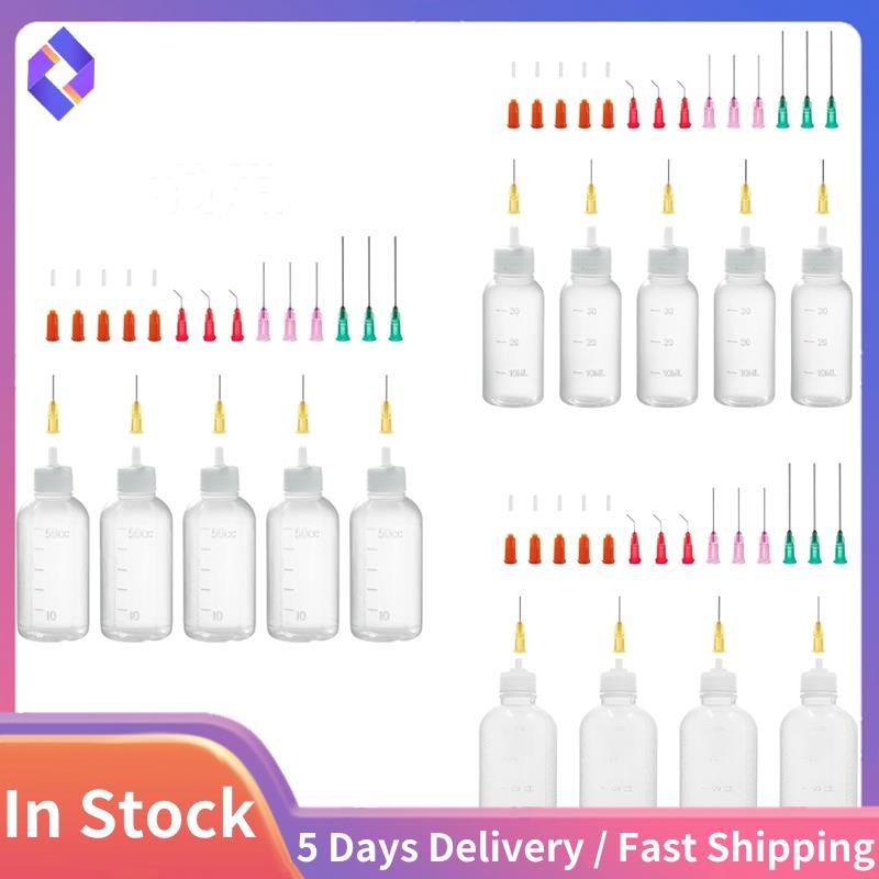 Precision Tip Applicator Bottle,Blunt Tip and Cap, 18G 20G 25G Tip ...